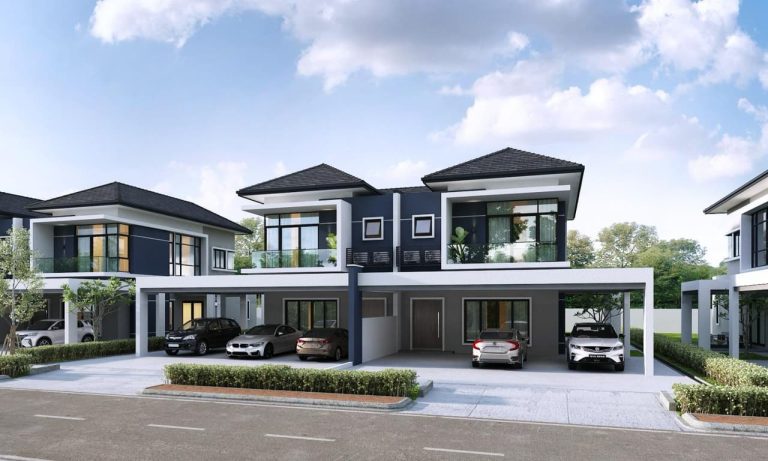 New Double Storey Houses In Kuching - Wee properties